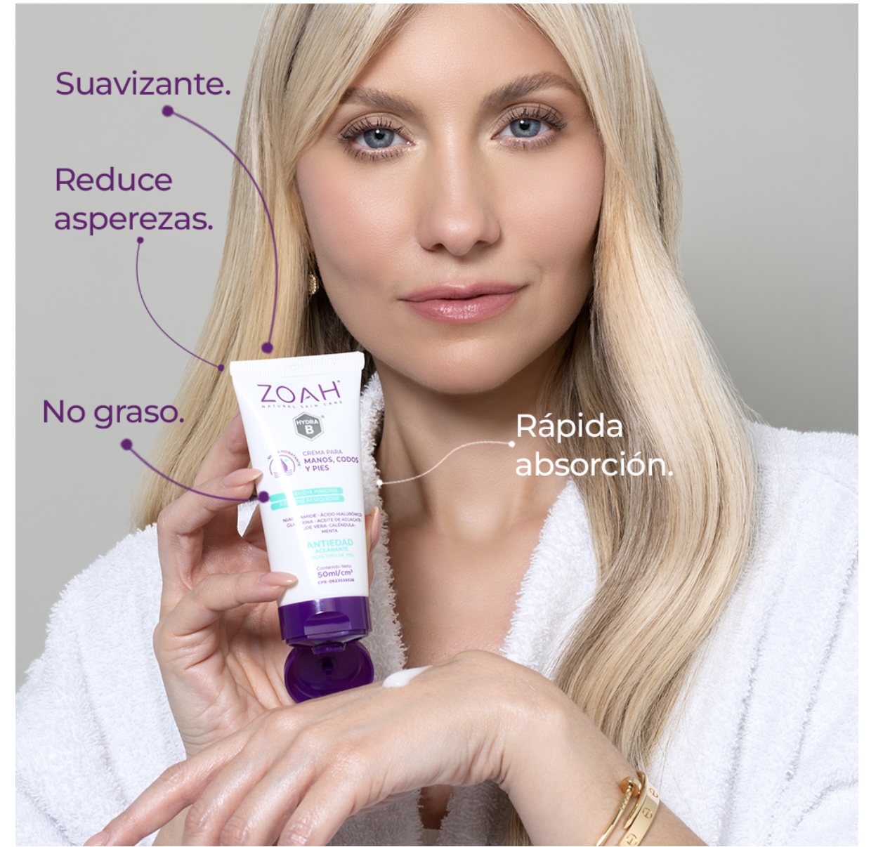Crema de Codos, Manos y Pies ZOAH – Auris Shop